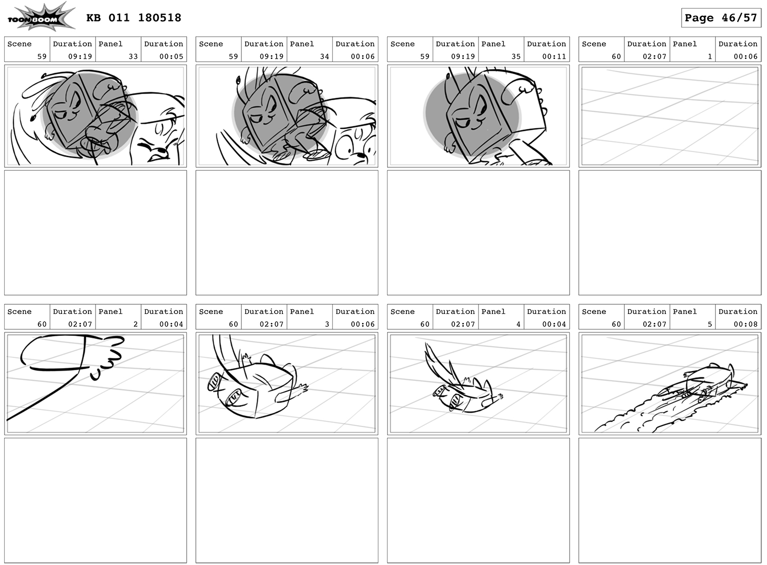 Storyboards By Talia Ellis