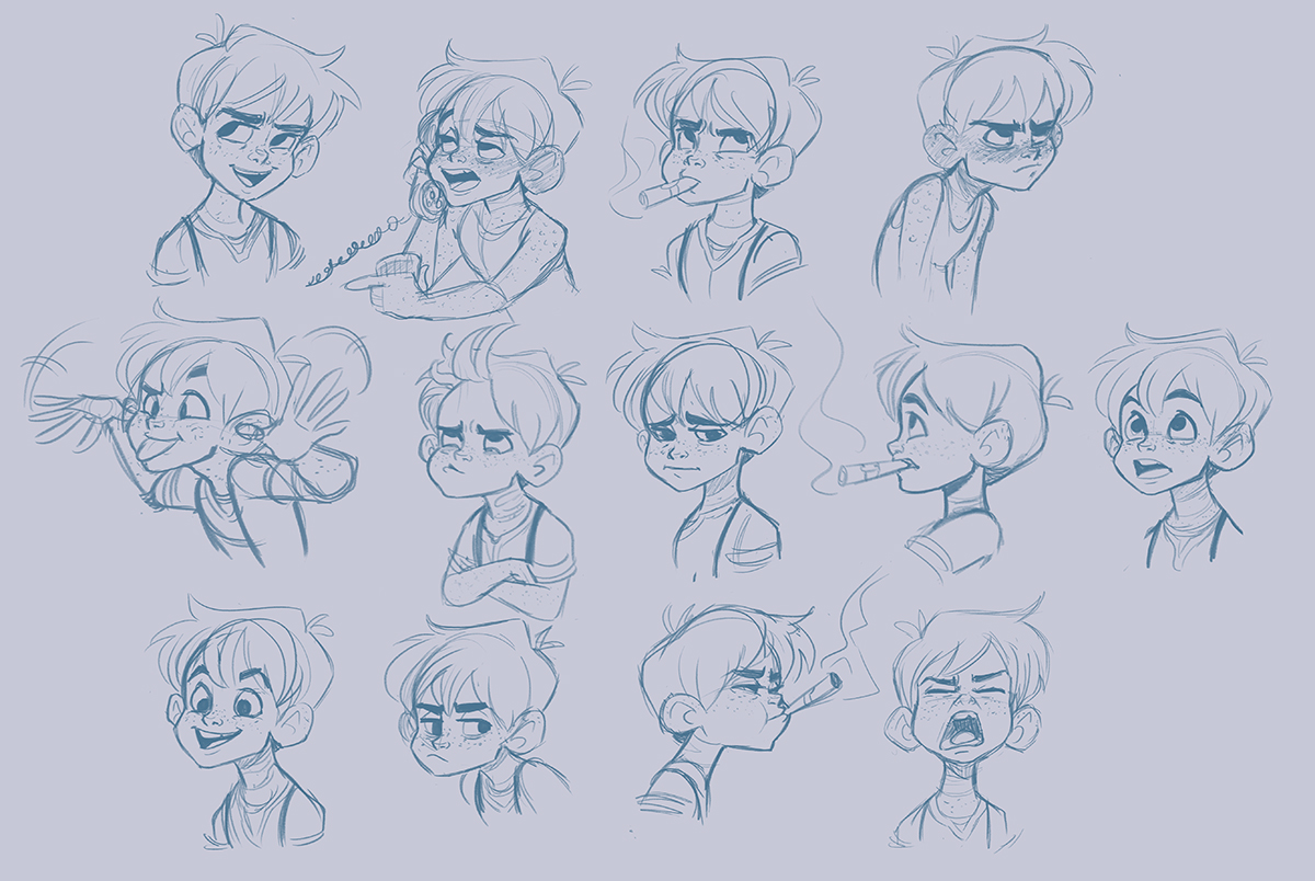 Character Designs By Talia Ellis