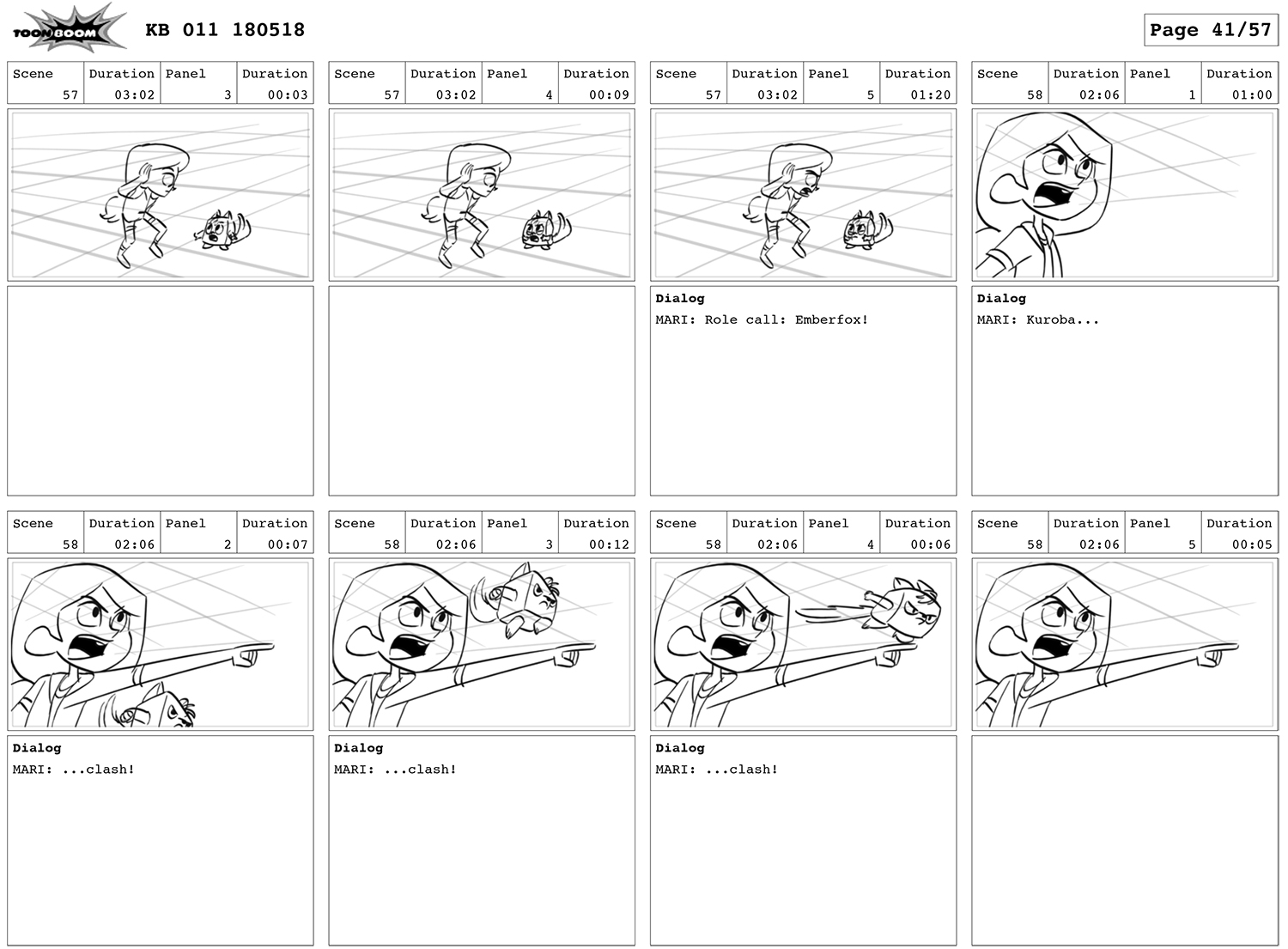 Storyboards By Talia Ellis